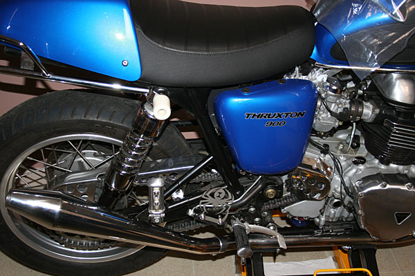 Winter work! New Heel Guard and MAS stuff! | Triumph Rat Motorcycle Forums